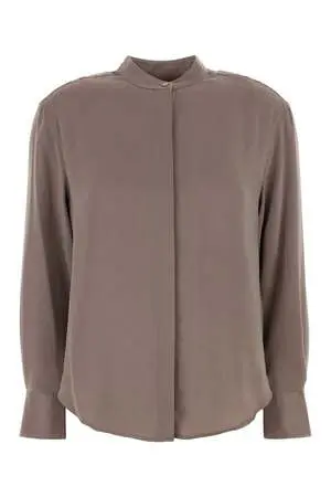 Calvin Klein Antiqued Satin Shirt