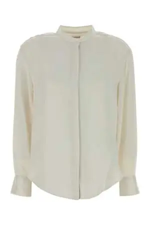 Calvin Klein Satin Shirt - White