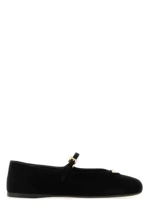 Prada Suede Ballerinas