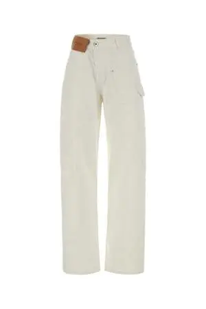 JW Anderson Denim Jeans - White