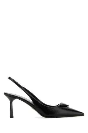PRADA Leather Slingback Pumps