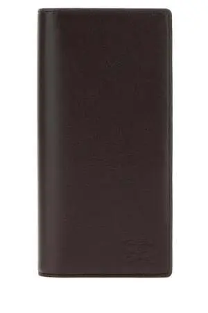Burberry Chocolate Leather Wallet 9.5cm X 19cm X 2cm - Brown