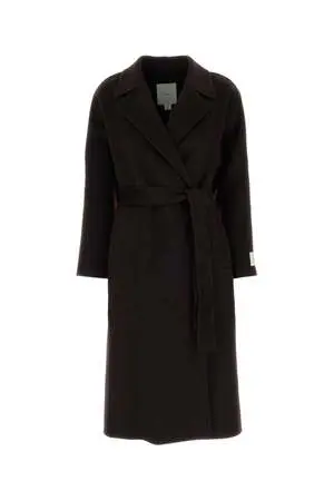 Calvin Klein Wool Blend Belted Jacket