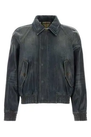 Burberry Classic Cotton Denim Trucker Jacket