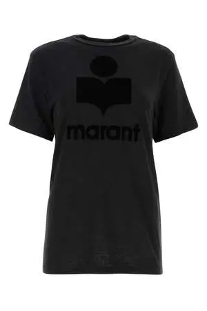 Isabel Marant Étoile Zewel Linen T-shirt - Black