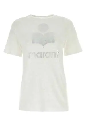 Isabel Marant Étoile Zewel Linen T-shirt - White
