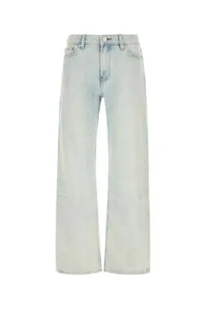 Calvin Klein CALVIN KLEIN Wide Leg Denim Jeans Light Blue