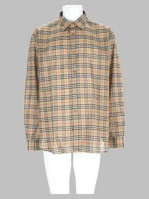Burberry 100% Cotton Shirt - Beige