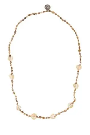 Alanui Cowrie Shell Necklace - Beige