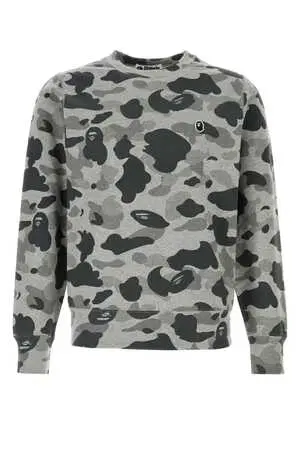A BATHING APE Cotton Sweatshirt For - Printed