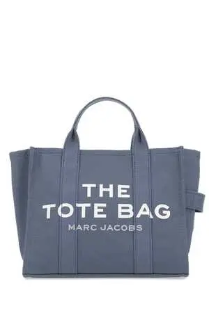 Marc Jacobs Medium Canvas Tote Handbag 33 Cm X 26 Cm X 12 Cm - Light Blue