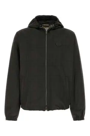 Burberry Cotton Zip-up Jacket With Hood