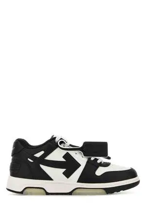 Off-White Off-white Off White Two-Tone Leather Out Of Office Sneaker Multicoloured