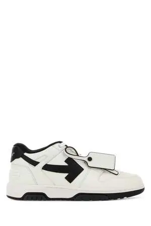 Off-White Out Of Office" Leather Sneakers - White
