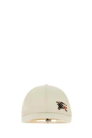 Burberry Cotton Baseball Cap - White