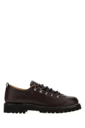 CHURCH`S Church's? No Brand Dark Leather Snow Lace-up Shoes For - Brown