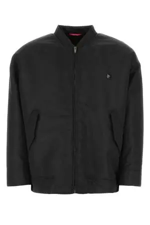 Valentino Garavani Nylon Jacket With Lambskin Lining