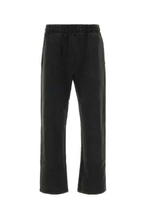 ENTIRE STUDIOS Slate Cotton Joggers - Black