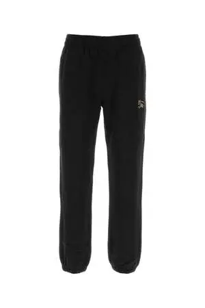 Burberry Cotton Jogger Pants - Black