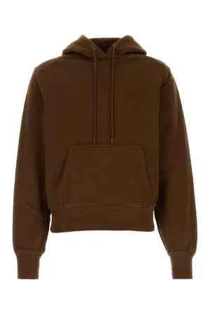 ENTIRE STUDIOS Chocolate Cotton Sweatshirt - Brown