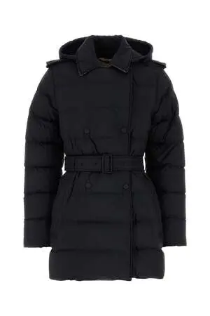Burberry Nylon Down Jacket - Blue