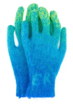 ERL Mohair Blend Gloves - Multicoloured