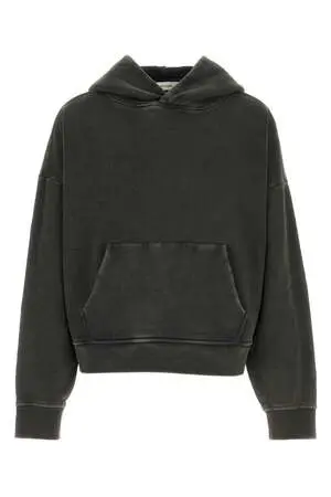 ENTIRE STUDIOS Oversize Slate Cotton Sweatshirt - Black