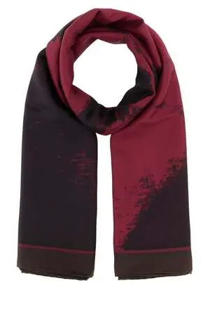Alexander McQueen Twill Foulard Style Silk Scarf 138 Cm X 138 Cm - Printed