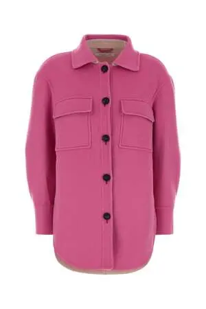 AFTERCOAT Wool & Cashmere Blend Jacket For - Pink