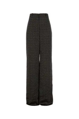 Saint Laurent Satin Wide-leg Pants