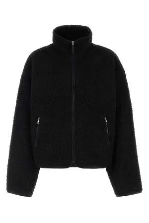 ENTIRE STUDIOS Recycled Wool-blend Teddy Jacket - Black