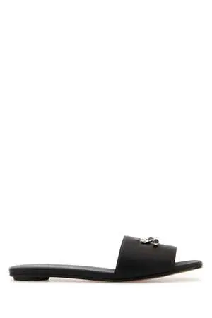Alexander McQueen Leather Slippers