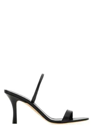 THE ROW Leather Ella Sandals