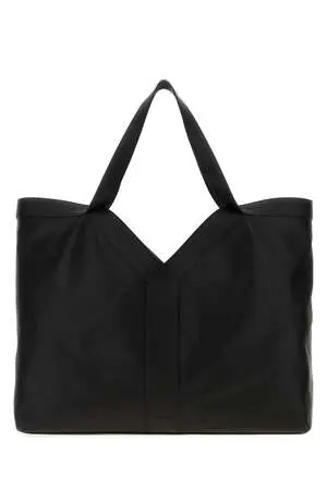 Saint Laurent Saint-like Leather Large Shopping Handbag 46cm - Black