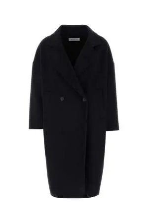 AFTERCOAT Wool-cashmere Double-breasted Jacket