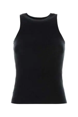 Co Co Cashmere Tank Top Black