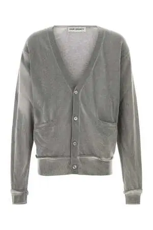 Our Legacy Merino Wool Cardigan - Grey