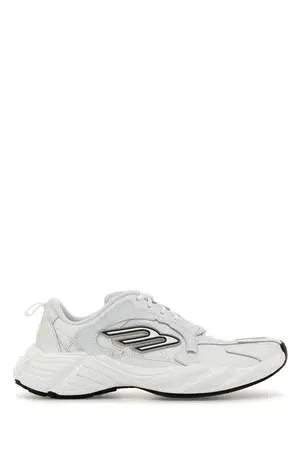Balenciaga Leather Monday Low Top Sneakers - White