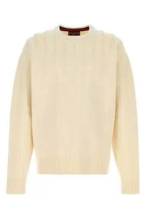 Gucci Wool-blend Knit Sweater For - White