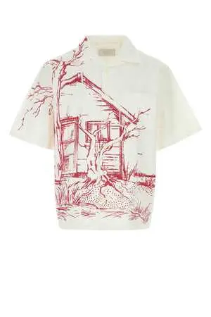 Prada Prada Men's Poplin Shirt White