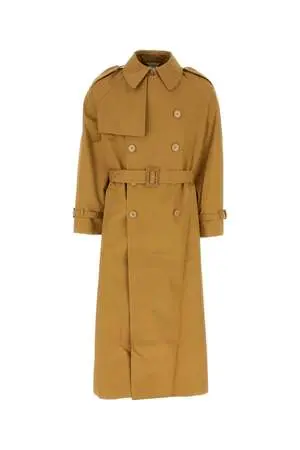 Vetements Oversized Cotton Trench Coat