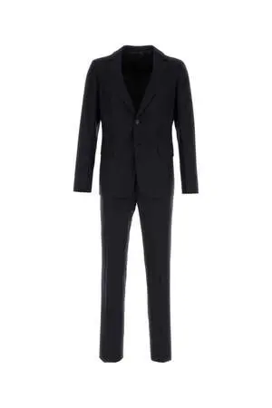 Prada Embroidered Striped Wool-blend Suit For - Stripped