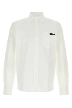 Prada Cotton Poplin Shirt For - White