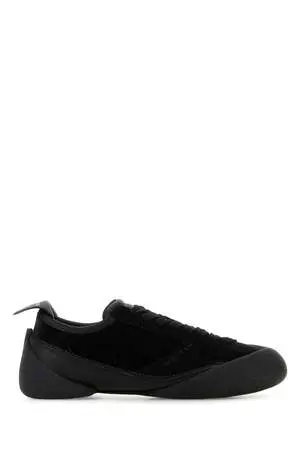 Alexander McQueen Canvas And Suede Lace-up Sneakers