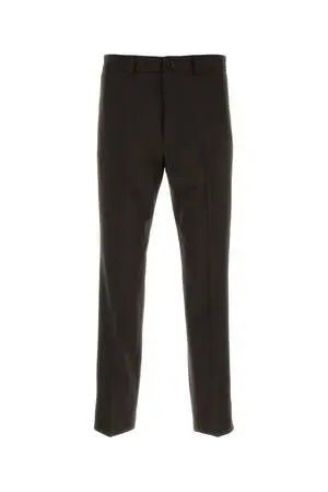 Gucci Wool Gabardine Pant - Brown