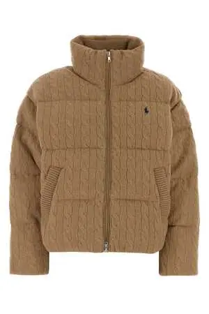 Polo Ralph Lauren Biscuit Wool-blend Padded Jacket