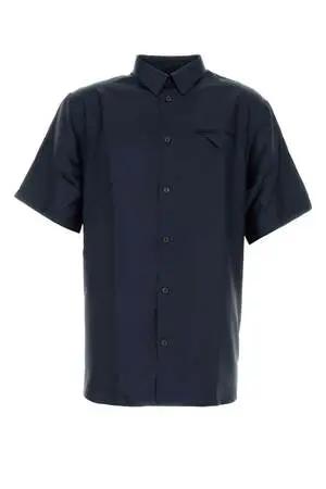 Prada Satin Silk Shirt For - Blue