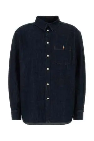 Polo Ralph Lauren Cotton Denim Shirt With Classic Collar