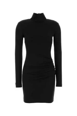 Dolce & Gabbana Viscose Blend Stretch Mini Dress - Black