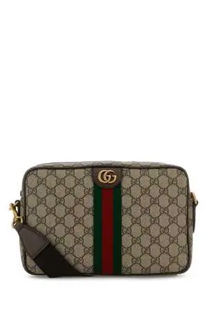 Gucci 27 Cm Canvas Mini Crossbody Handbag - Printed